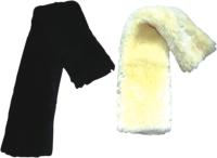 China Soft And Strong Natural Sheepskin Girth Sleeve Genuine Australia Sheepskin A Grade for sale