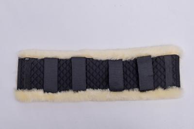 China High Quality Sheepskin Straight Girth Cover Genuine Australia Sheepskin A Grade for sale