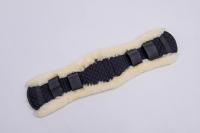China Premium Sheepskin Contoured Girth Cover Genuine Australia Sheepskin A Grade for sale