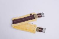 China High Quality Long Girth With Soft Synthetic Fur And Strong Stainless Steel Buckles for sale