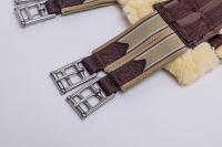 China High Quality Long Girth With Soft Synthetic Fur And Strong Stainless Steel Buckles for sale