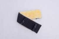 China Soft And Strong Sheepskin Straight Girth Cover Genuine Australia Sheepskin A Grade for sale