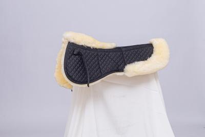 China Sheepskin New Style Correction Halfpad Cutback At Front And 6 Pockets System With Inserts for sale