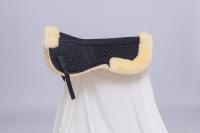 China Sheepskin Halfpad 2 Pockets On Top Genuine Australian Sheepskin  A Grade for sale