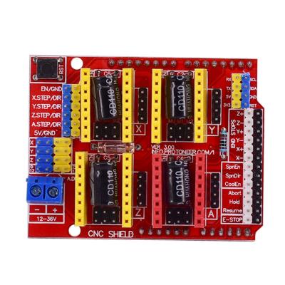 China Uno CNC Shield V3 Engraving Machine A4988 Driver Expansion Board for sale