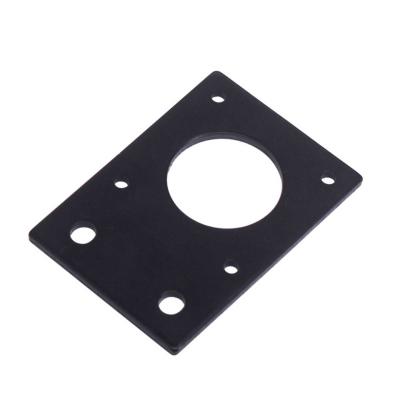 China Thick 2.5mm 3D Printer Accessories 42mm X 60mm Stepper Motor Bracket for sale