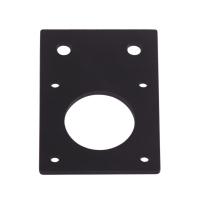 China Thick 2.5mm 3D Printer Accessories 42mm X 60mm Stepper Motor Bracket for sale
