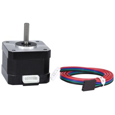 China NEMA Stepper 17HS3401S 3D Printer Motors Rated Voltage DC3.4V for sale