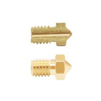 China GT2 Pitch 2mm MK8 Copper 3D Printer Nozzle Size 12.5mm X 7mm for sale