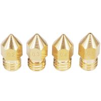 China 3D Printer E3D Copper Dimension 13mm*6mm V6 Nozzle 2mm GT2 Pitch for sale