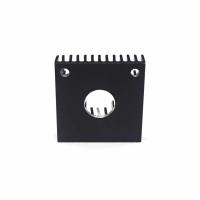 China 40*40*11mm Black Small MK7 MK8 3D Printer Heatsink Aluminum Alloy for sale