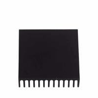 China 40*40*11mm Heatsink Black Aluminium Radiators 3D Printer Parts for sale