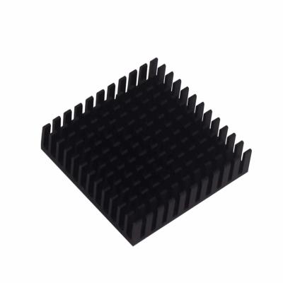 China 40*40*11mm Heatsink Black Aluminium Radiators 3D Printer Parts for sale