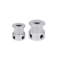 China Aluminum Alloy 2GT Width 6mm Timing Belt Wheel 16 Tooth 20 Tooth for sale