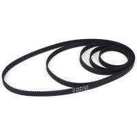 China Black Width 6mm Pitch 2 mm 3D Printer Timing Belts GT2 Closed Loop for sale