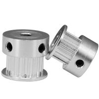 China Silver GT2 Pitch 2mm Width 6mm 2GT 16 Tooth Pulley Aluminum alloy for sale