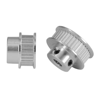 China Silver Teeth Bore 5mm 3D Printer Timing Pulley Aluminum alloy for sale
