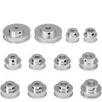 China Silver Teeth Bore 5mm 3D Printer Timing Pulley Aluminum alloy for sale