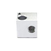 China 16*16*12mm Aluminum E3D V5 3D Printer Heater Block For Makerbot for sale