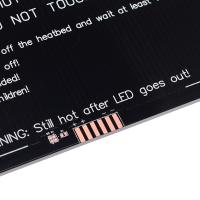 China Aluminum Substrate MK3 220 3D Printer Heating Bed 220*220*3mm for sale