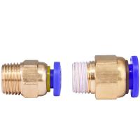China PC6-01 3.0mm/ PC4-01 1.75mm Pneumatic Connector 3D Print Head Extruder for sale