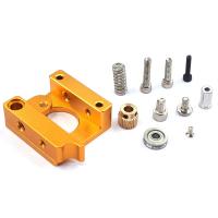 China Gold Aluminum Alloy 3D Print MK8 Extruder Bracket 1.75 Left Right for sale