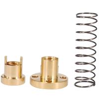 China Lead 8mm Pitch 2mm Anti Backlash Spring For 3D Printer T8 Lead Screw for sale