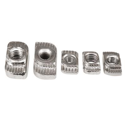 China Thread M3/4/5 Head Style T Type Carbon Steel Aluminium Profile Nut for sale