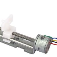 China 2 Phase 4 Wire DC9V 500mA 3D Printer Motors Drive Linear Screw for sale