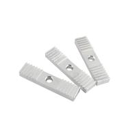 China Aluminum Alloy 40*9*5mm GT2 3D Printer Belt Clamp Silver white for sale