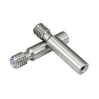 China Stainless steel Nozzle Pipe mk8 hotend heatbreak Outer 3mm Inner 2mm for sale