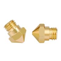 China 13*9mm Brass Thread MK10 3D Printer Nozzle Set Apply To 1.75mm Filament for sale