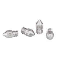 China 0.3mm 0.6mm 1.2mm MK8 Stainless Steel Nozzle 3D Printer GT2 pitch for sale