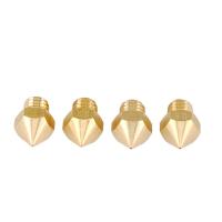 China MK8 Extruder Brass 13mm*6mm 3D Printer Nozzle 0.1mm Print layer for sale