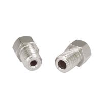 China Screw Diameter 6mm 7*15.5mm 3D Printer Nozzle Stainless Steel for sale