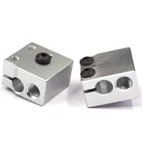 China Aluminum Alloy silver white 1.5A Volcano Heater Block For 3D Printer for sale