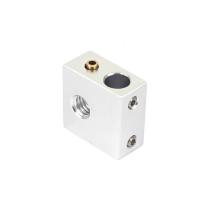 China 7.8g Aluminium MK7 MK8 3D Printer Heater Block 20mm*20mm*10mm for sale