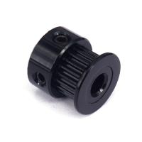 China Aluminum Black Width 6mm GT2 3D Printer Timing Pulley 20 Teeth for sale