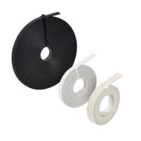 China White Black Width 6mm 2 PU Open Timing Belt GT2 10mm With Steel Core for sale