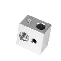 China Aluminum 20mm*20mm*13mm MK10 3D Printer Heater Block M7 Screw thread for sale