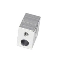 China Aluminum 20mm*20mm*13mm MK10 3D Printer Heater Block M7 Screw thread for sale