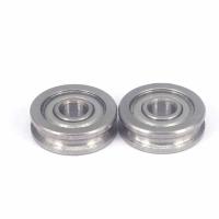 China 4x13x4mm Carbon Steel U604ZZ U Groove Pulley Wheels For 3D Printer for sale