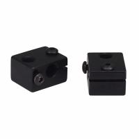 China Aluminum 20*16*12mm E3D V6 3D Printer Heater Block M6 Screw Thread for sale