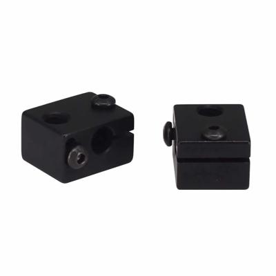 China Aluminum 20*16*12mm E3D V6 3D Printer Heater Block M6 Screw Thread for sale