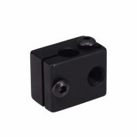 China Aluminum 20*16*12mm E3D V6 3D Printer Heater Block M6 Screw Thread for sale