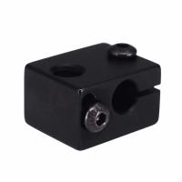 China Aluminum 20*16*12mm E3D V6 3D Printer Heater Block M6 Screw Thread for sale