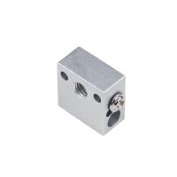 China Aluminum Alloy 20*20*10mm 7g 3D Printer Heating Block Use For CR10 for sale