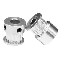 China Aluminum 18 Tooth 2GT 18 3D Printer Timing Pulley Synchronous Wheel for sale