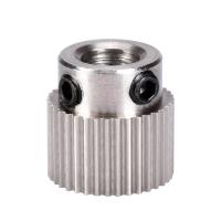 China Feed Wheel 36 Teeth MK7 MK8 3D Print Head Extruder Stainless Steel for sale