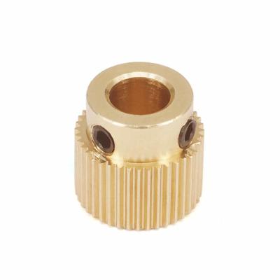 China 40 Teeth Extrusion Wheel 5mm*11mm*11mm 3D Print Head Extruder for sale